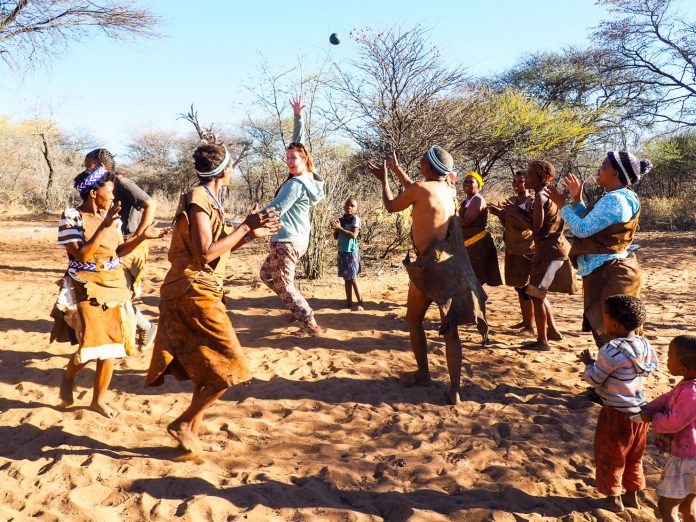 Spending Time With the San People at Dqae Qare San Lodge in Botswana ...
