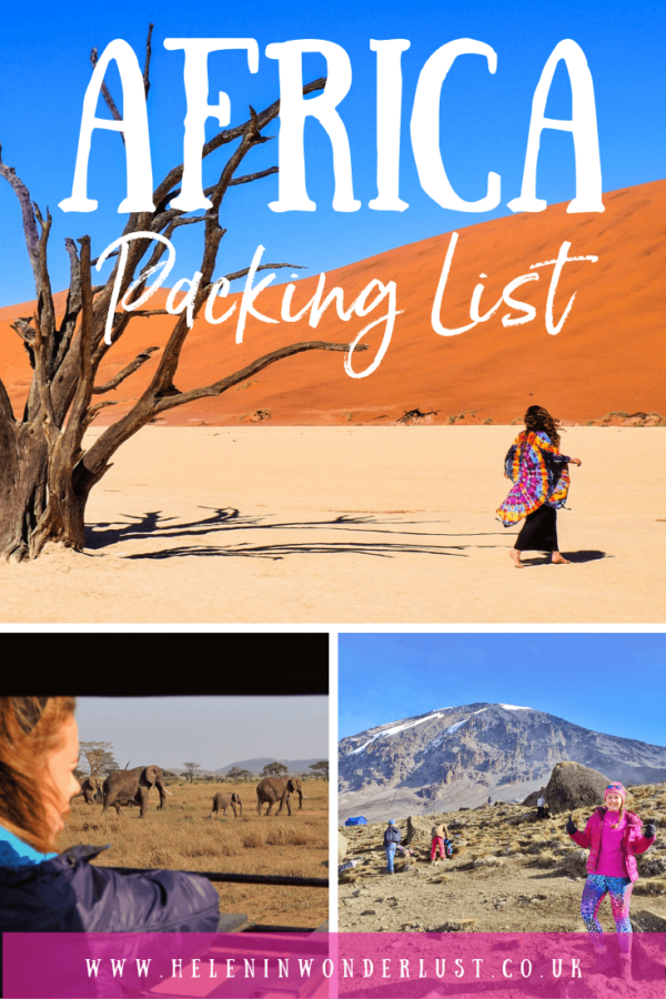 What to Pack for Africa & Wear on Safari: The Only Africa Packing List ...